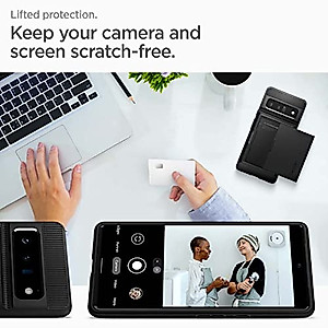 Spigen Slim Armor CS Designed for Google Pixel 6 Pro Case (2021) - Black
