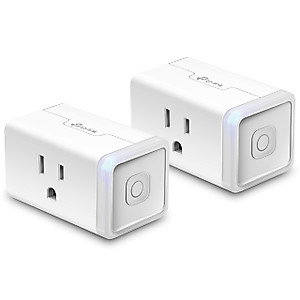 Kasa Smart WiFi Plug Mini by TP-Link – Smart Plug, No Hub Required, Works with Alexa and Google (HS105 KIT)