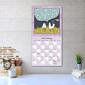 2021 The World According to Curly Girl 16-Month Wall Calendar