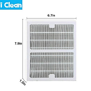 I clean Replacement Idylis Filters B,2 HEPA Filters&2 Carbon Filters set Compatible with Idylis AC-2125, AC-2126, IAP-10-125, IAPC-40-140, IAP-10-150, IAP-10-050, Model # IA