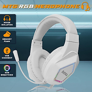 MTG Khuno Gaming Tower PC- Intel Core i7 4th Gen, RTX 2060S 8GB 256bits, 16GB RGB ARGB Ram, 512GB Nvme, 27 Inch 165HZ Gaming Monitor, Gaming Kit Webcam, Win 10 Pro