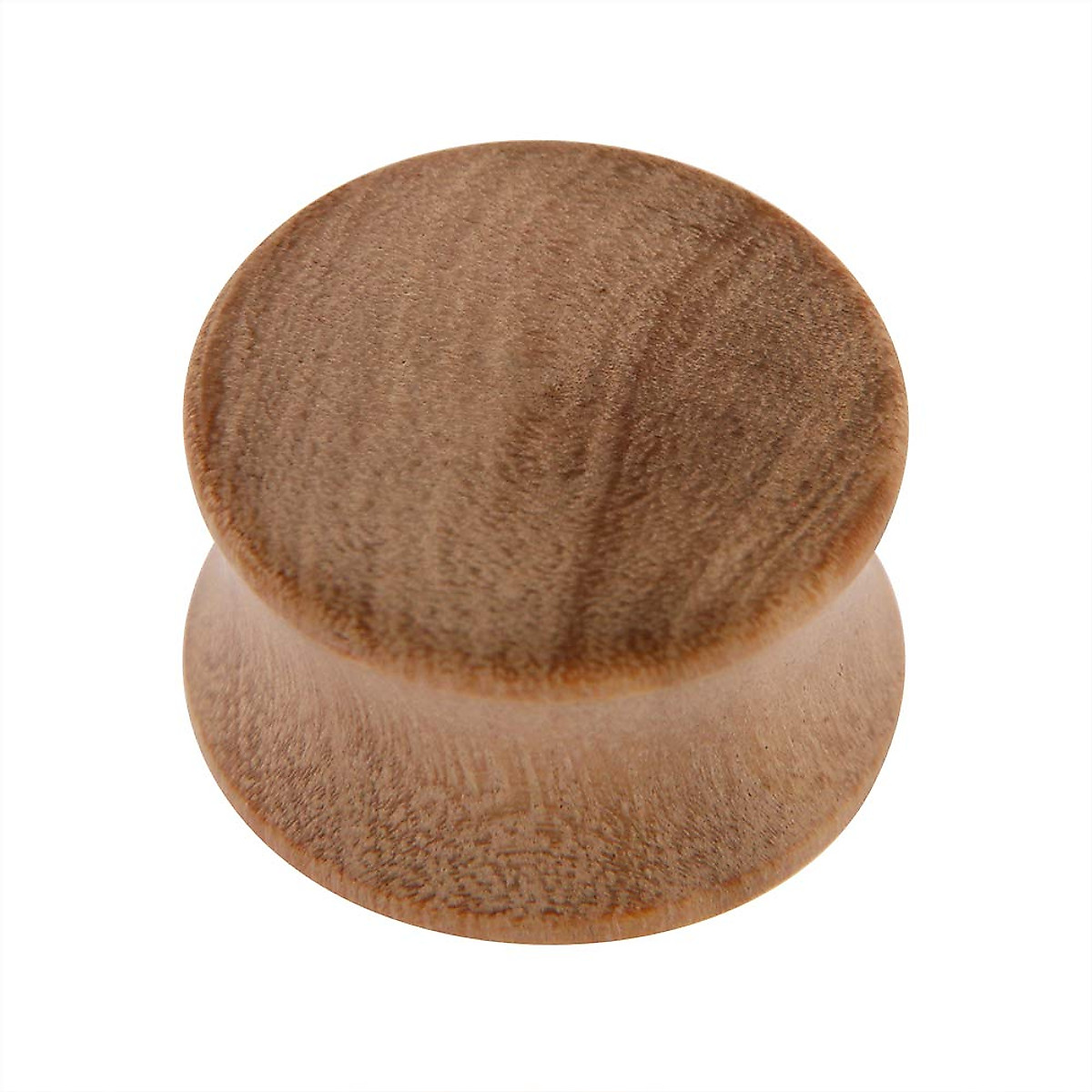 blue palm jewelry Set of 3 Pairs Organic Wood Double Flared Saddle Ear Tunnels Plugs Tunnels Expander Ebony Sono Teak Wood Ear Plugs E552