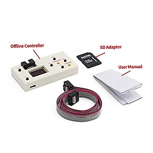 RATTMMOTOR CNC 3018 PRO CNC Wood Router Machine Kit GRBL Control 3 Axis DIY Mini CNC Engraver Milling Machine+GRBL Offline Controller+775 Spindle Motor ER11 for Carving Acrylic PVC PCB Plastic Wood