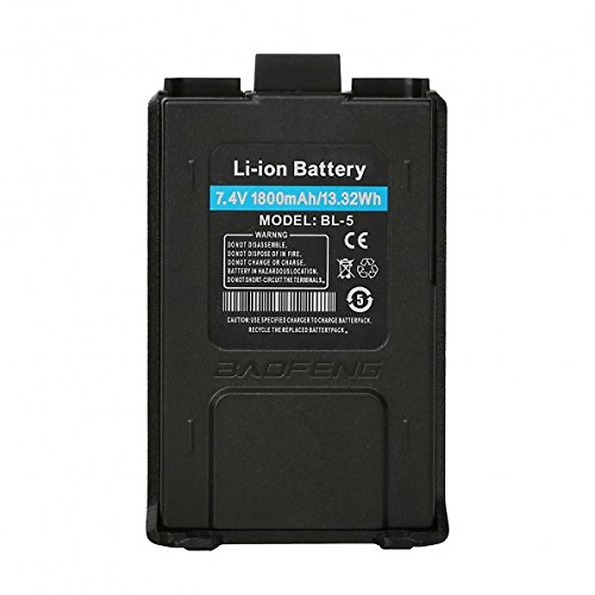 Original BaoFeng UV-5R Two-way Radio Battery