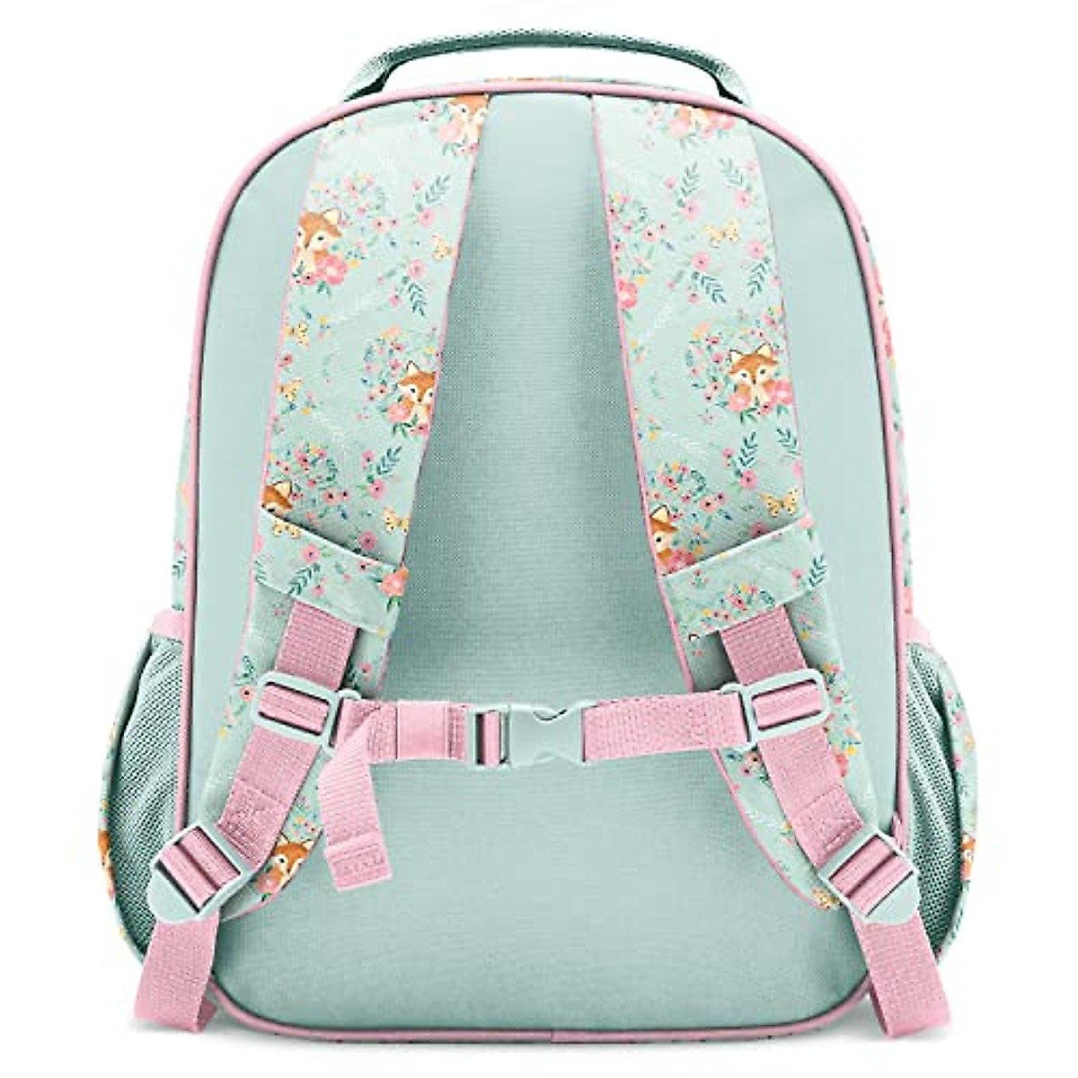 Simple Modern Toddler Backpack for School Girls | Kindergarten Elementary Kids Backpack | Fletcher Collection | Kids - Medium (15" tall) | Fox and the Flower