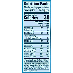 Gerber Fruit & Veggie Melts Freeze-Dried Fruit & Vegetable Snacks, Truly Tropical Blend, 1 ounce, 3 Pack