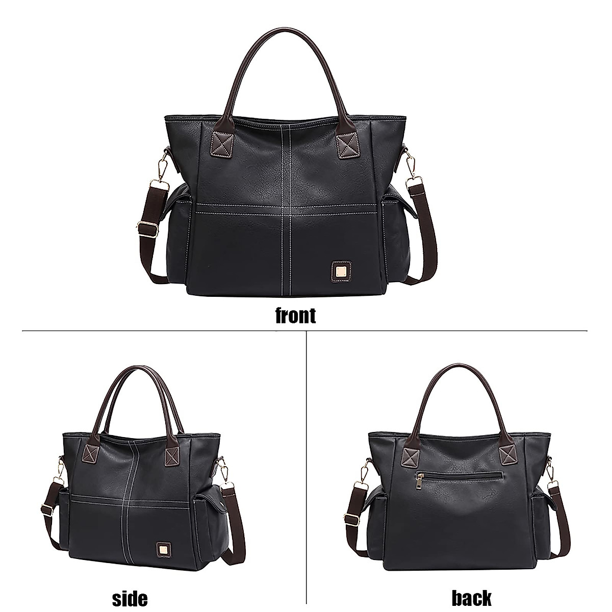 Tote Shoulder Bag for Women Large Purse and Handbag Soft Top Handle Bag Travel Bag