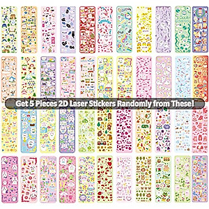 Garden Miller Plush Journal for Girls Ages 6-8-10-12, Kids & Teens Notebook Journals for Writing, Self-Expression & Creativity, Gift for Kids Girls, 8.5"x6",160 Pages(Colorful Heart)