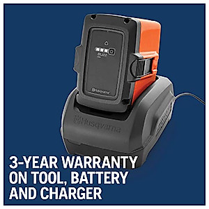 Husqvarna 115iHD55 Cordless Electric Hedge Trimmers, Orange/Gray (TOOL ONLY- battery / charger NOT included)