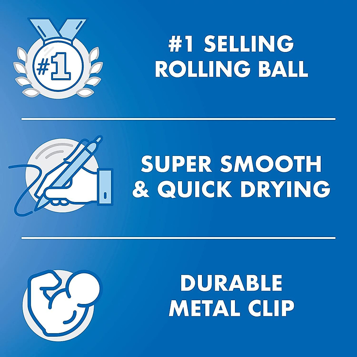 Pilot Precise V7 RT Retractable Rolling Ball Pens, Fine Point, Black Ink, 6 Pack