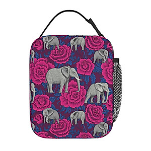 Majoug Hedgehog Lunch Bag/Lunch Box/Lunch Tote/Picnic Bags Insulated Cooler Travel Organizer