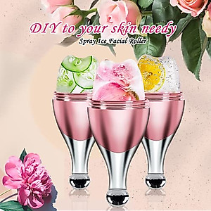 Clearance items for women Ice Roller for Face & eye puffiness relief 2 in 1 (1Pcs,Pink)