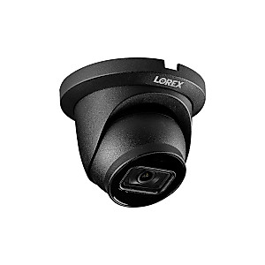 Lorex LNE9242B Indoor/Outdoor 4K Ultra HD Nocturnal 3.0 Smart IP Dome White Camera, Real-Time 30FPS, Listen-in Audio, 150ft IR Night Vision, CNV, IP67, Camera Only (M. ) (Renewed)