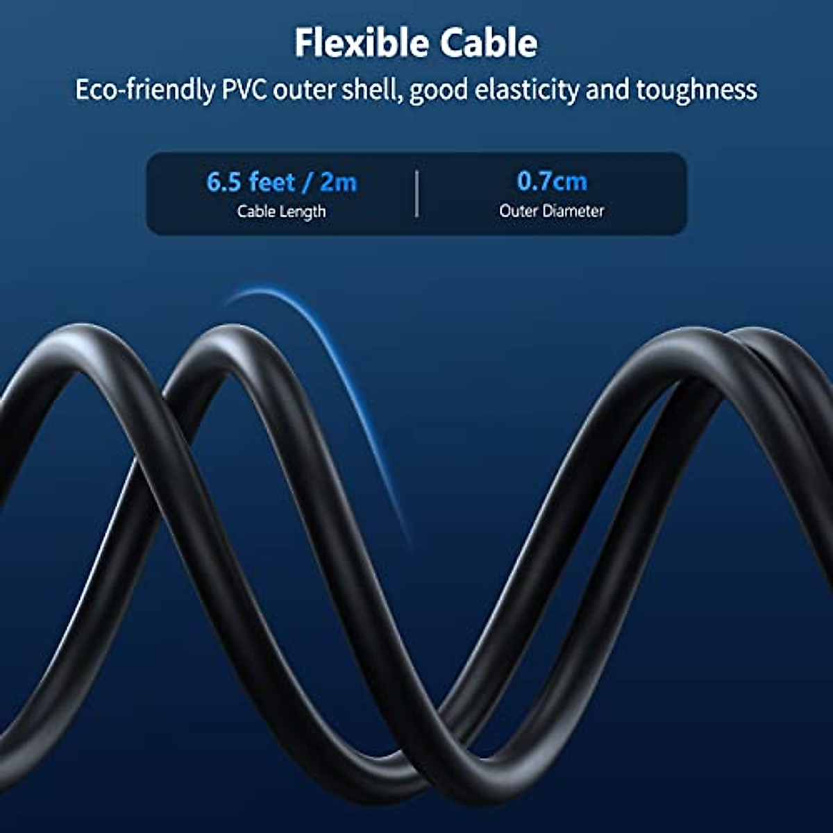 Neewer 10 in 1 Mega Value Pack with 6.5 Feet / 2 Metres XLR Stage Light Cable Wire 3 Pin XLR Male to Female Connector for Moving Main Light PAR Light Headlamp with XLR Input and Output