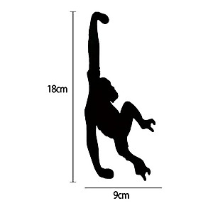 Black Banana Monkey Hook, Monkey Wall Hook, Hold Your Bananas in a Unique Way