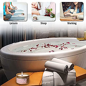 Baleid Flower Scented Candles Gift Set of 6 Pack Bulk, Natural Soy Wax 2.9 OZ Jar Portable Travel Small Tin for Men Women 7% Pure Grade Fragrance Essential Oils Stress Relief Aromatherapy Home Yoga