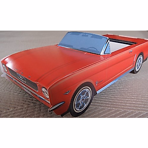 6 Assorted Classic Cardboard Cars Party Food Boxes