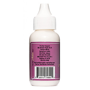 The Hair Diagram - Bold Hold Active Reloaded - Strong Hold Glue for Wigs and Hair Systems - Invisible Bonding - Formulated for Oily Skin - Non Toxic - Humidity Resistant & Water- Resistant -1.3oz