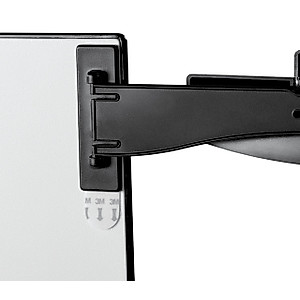 3M Monitor Mount Document Clip Copy Clip, Mounts Right or Left with Command™ Adhesive, Use on Monitors and Laptops for Easy Viewing and Reduced Clutter, Holds up to 30 Sheets, Black (DH240MB)