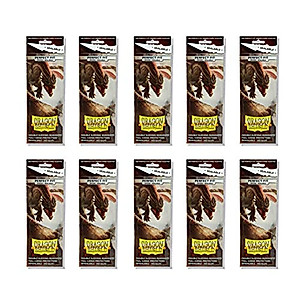Dragon Shield 100 Standard Size Smoke Resealable Sleeves (10 Packs)