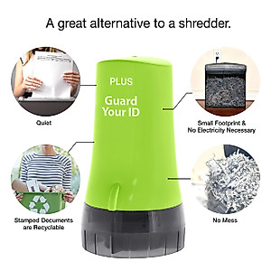 Guard Your ID ADVANCED Roller Identity Theft Prevention Security Stamp GREEN (38311)