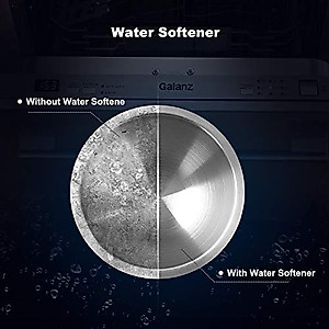 Galanz GLDW09TS2A5A Built in Dishwasher, 9 Place Setting, 18 Inch, 6 Cycles, 3 Options, Stainless Steel