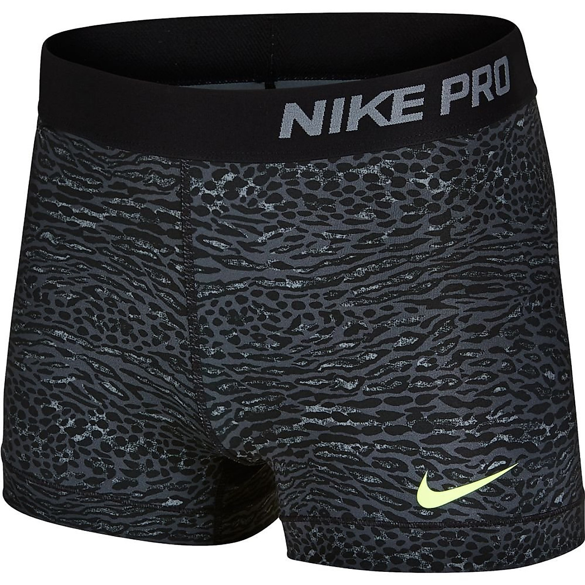 Nike Womens Dri-FIT™ Pro 3" Venom Shorts Dark Grey/White/Volt XL x 3