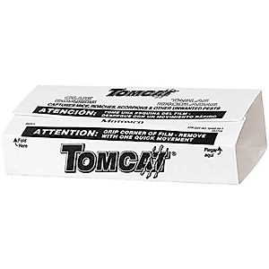 Tomcat Glue Boards (Captures Mice and Other Household Pests, Eugenol Formula, 4-Pack)