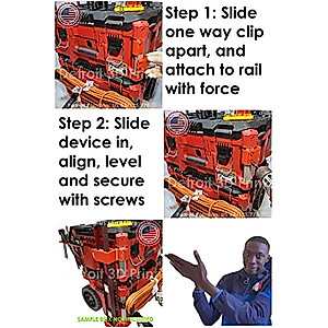 RH Level Holder (Red PETG)