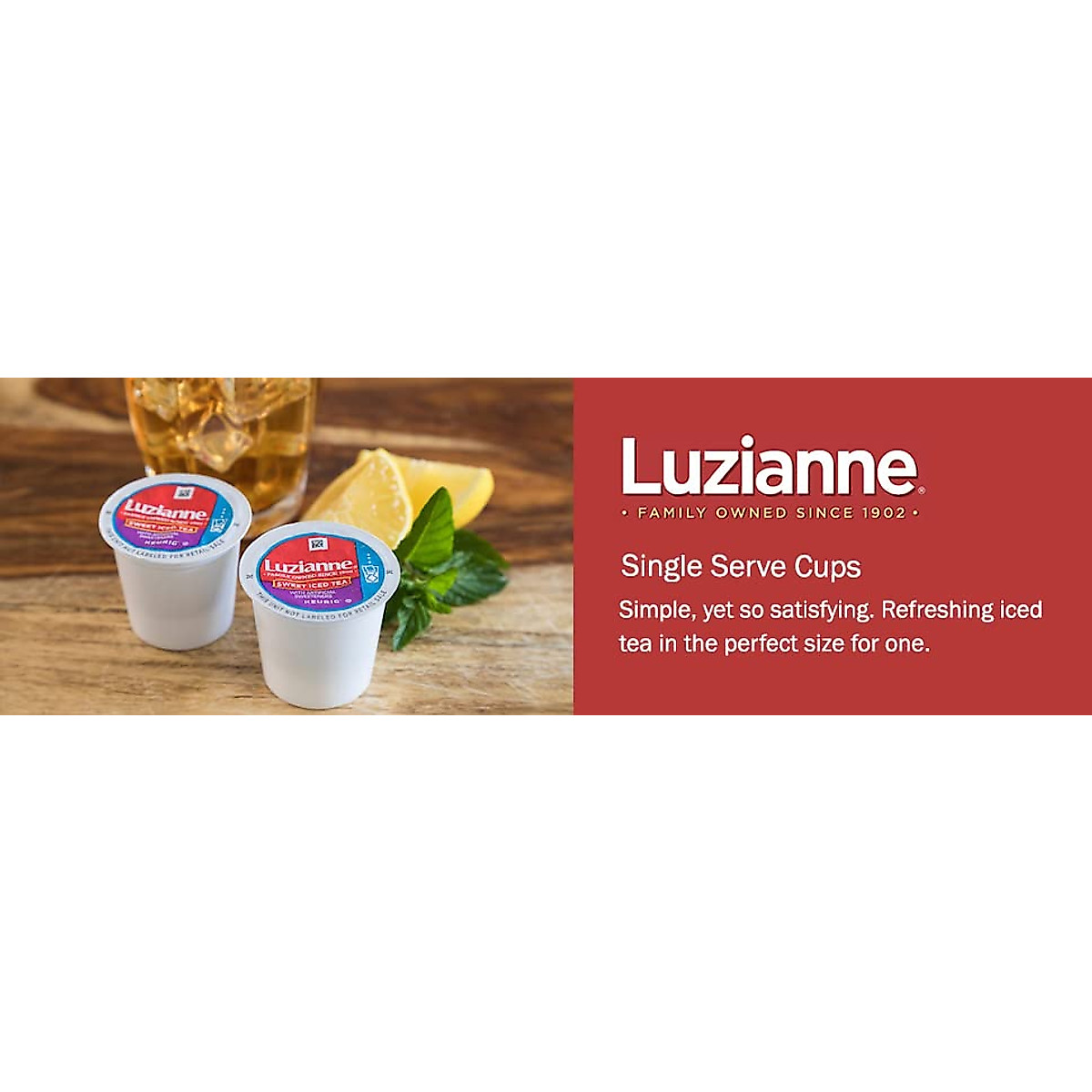 Luzianne Sweet Iced Tea K-Cups (Case of 6)