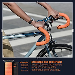 Caseology Athlex Band for Apple Watch Band Ultra 2, Ultra, Watch Series 10/9/8/7/6/5/4/3/2/1/SE Series 49mm 46mm 45mm 44mm 42mm - Active Orange