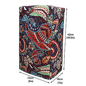 Smart Blender Cover,Food Processor Dust Cover, Large Size 9”Lx7”Wx16.5”H, Diamond Collection Kitchen Appliance Case With One Big Pockets, Year Around Protection For Appliances (Mandala)