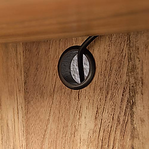 Sauder Coral Cape TV Stand with Storage, L: 41.97" x W: 17.64" x H: 28.11", Sindoori Mango Finish