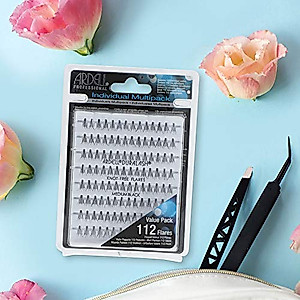 Ardell False Eyelashes Multipack Knot-Free Individuals Medium Black, 2-Pack
