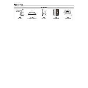 DS-2CE76H0T-ITMF 5MP Turbo HD TVI Turret Dome Mini Eyeball Analog Security Camera, CCTV Surveillance, 2.8mm Wide Angle, 65ft Night Vision, Outdoor, ONLY Compatible with Hik Vision 5MP and 8MP DVR