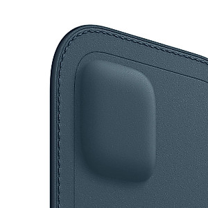 Apple iPhone 12 Pro Max Leather Sleeve with MagSafe - Baltic Blue