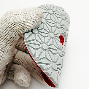 SHDIATOOL Diamond Polishing Pads Kit for Granite Marble Stone Tiles Including 3 Kinds Diamond Pads