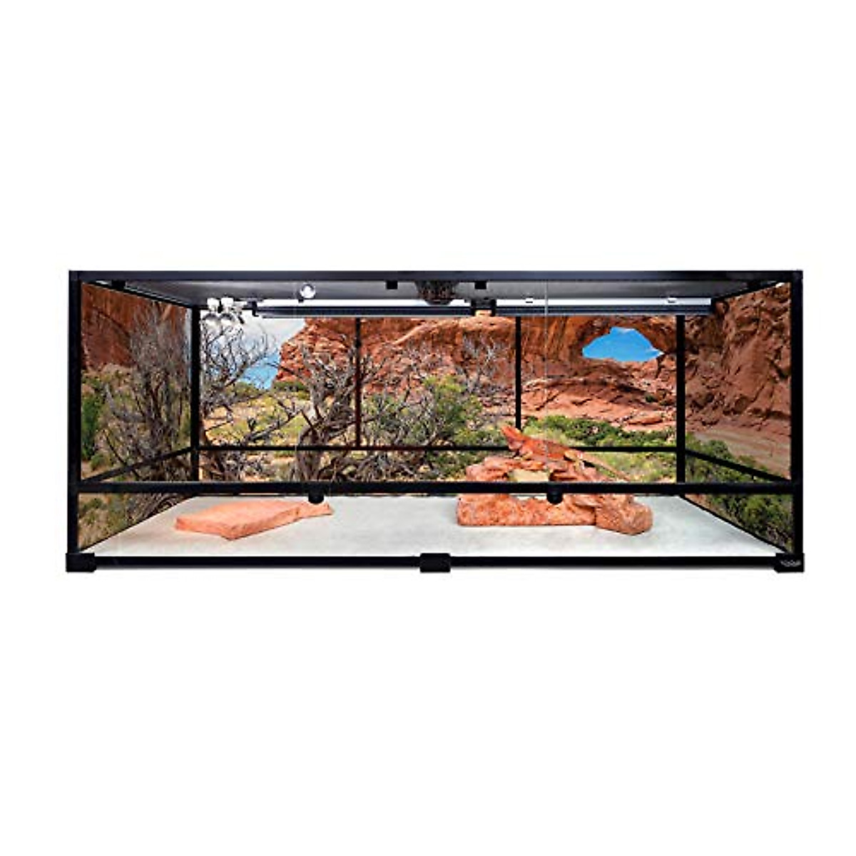 Carolina Custom Cages Terrarium, Tall Extra-Extra-Long Deep 60Lx24Wx24H; Easy Assembly