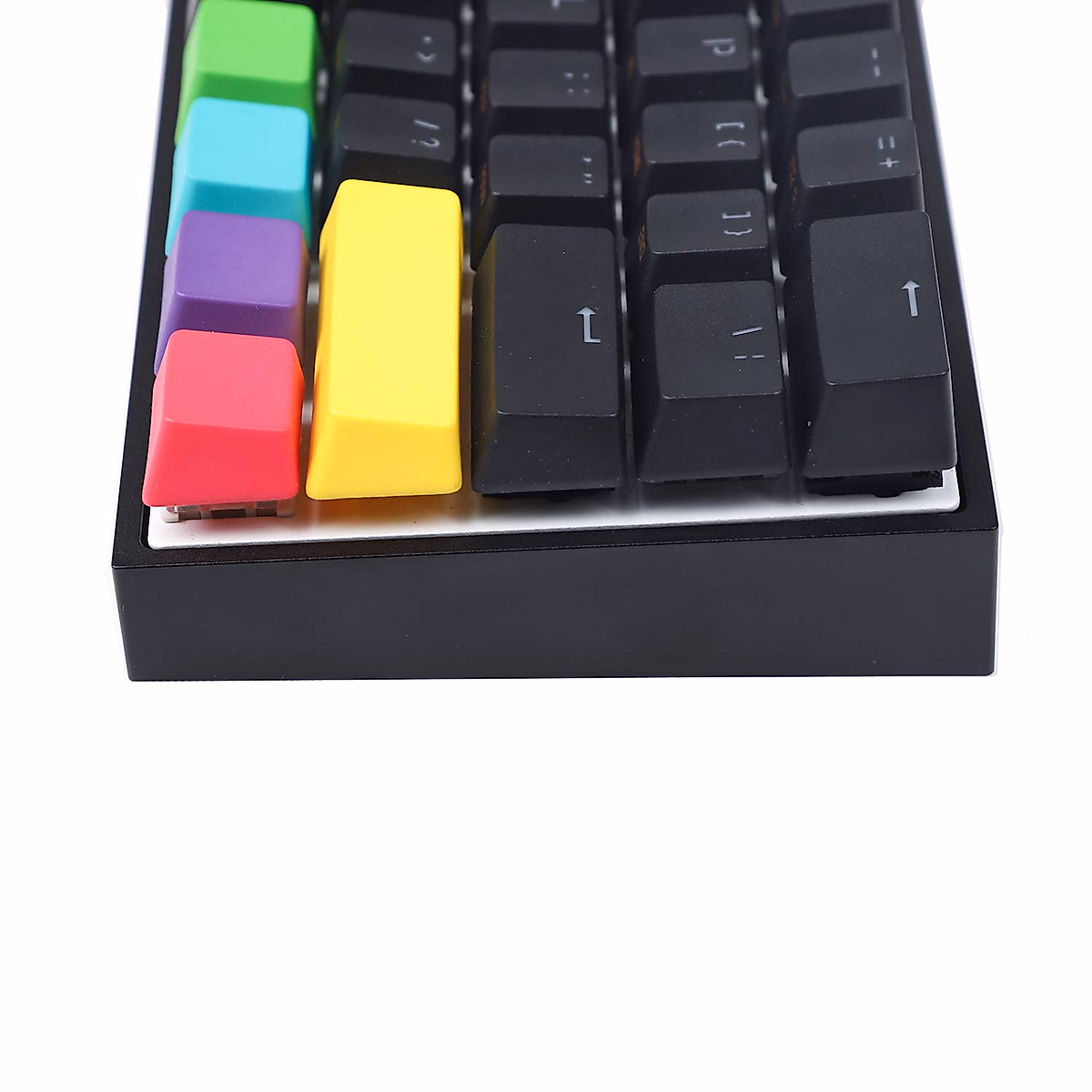 Anodizing Aluminum CNC Case Wood Case for Anne Pro 2 (Wine Red)