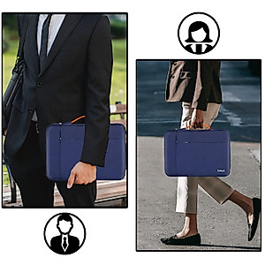 Ferkurn Laptop Case Bag Chromebook Case Sleeve for MacBook Air/Pro, Dell Inspiron, ASUS Zenbook, HP Pavilion, Lenovo IdeaPad, Samsung Chromebook, Acer, Computer Carrying Bag Cover, Blue, 11 Inch