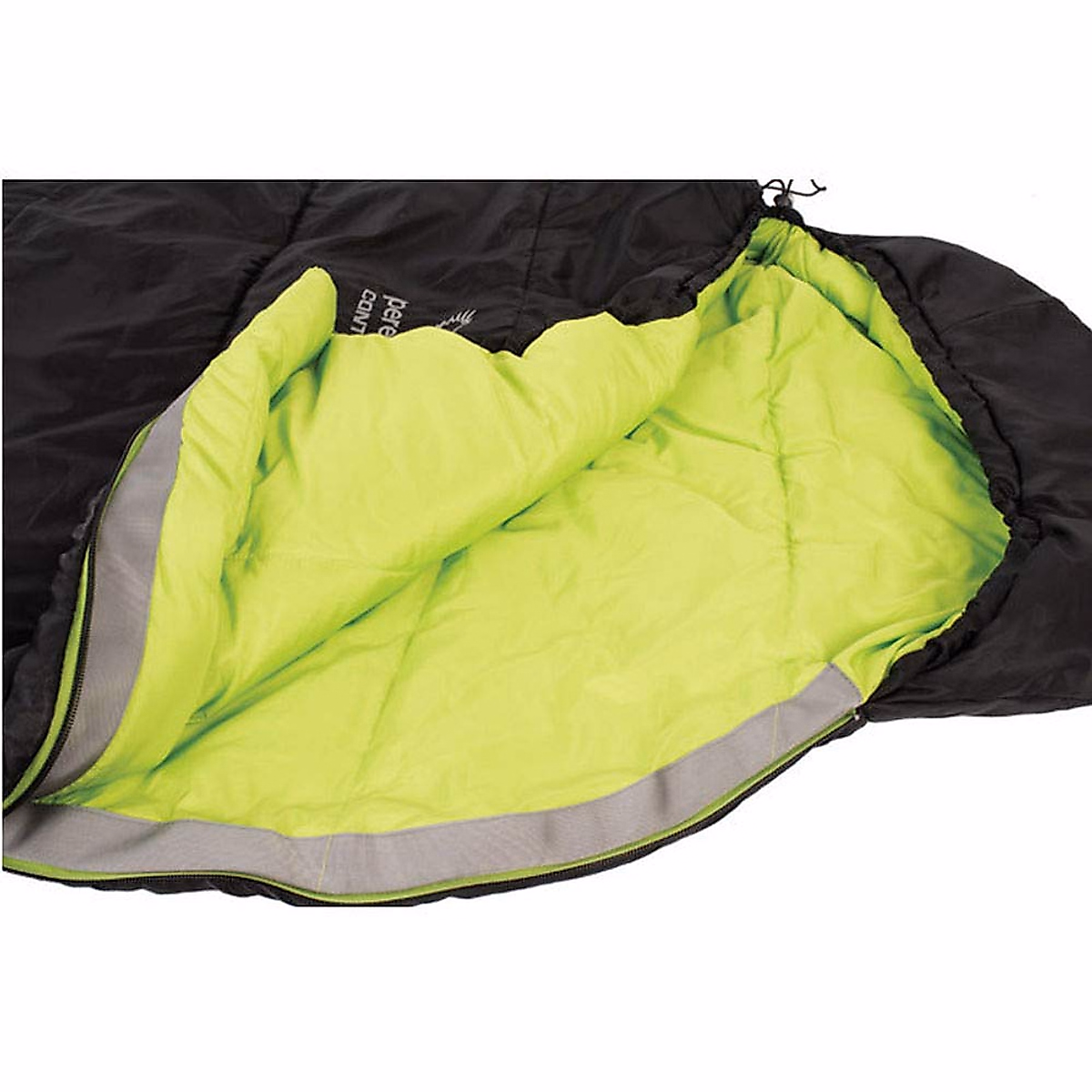 Peregrine Contour 30 Degree, 3 Season, Lightweight, Cold-Weather, Mummy Sleeping Bag with Stuff Sack for Camping, Backpacking and Hiking, Black