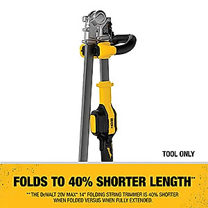 DEWALT 20V MAX String Trimmer & Leaf Blower Kit, Cordless, Battery & Charger Included (DCKO222M1)