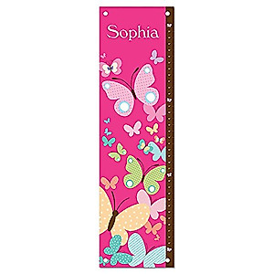 Personalized Growth Chart for Kids, Butterflies - I See Me!