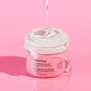 innisfree Cherry Blossom Dewy Glow Jelly Cream Face Moisturizer , 1.69 Fl Oz (Pack of 1)