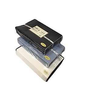 Royal Tradition 100% Cotton Solid White 300 Thread Count King/California King Size 3PC Duvet Cover Set with Button Enclosure