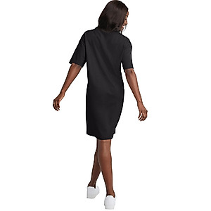 Hanes Women's Wear Around Nightshirt, Black, One Size