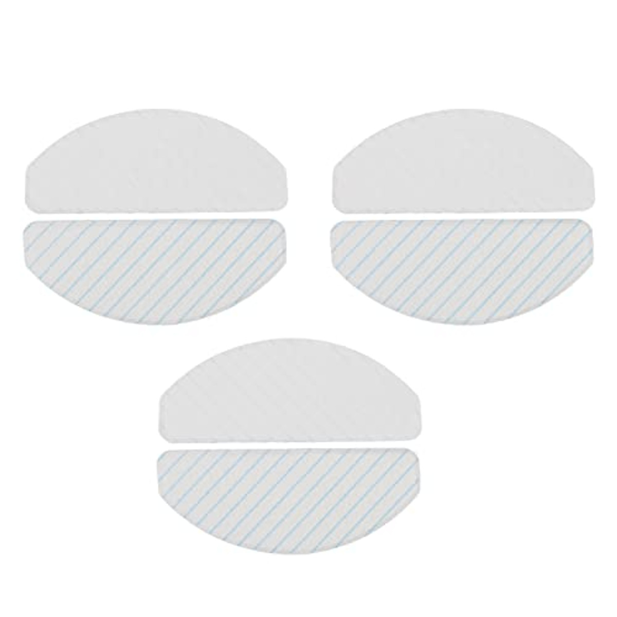 Zerodis Vacuum Cleaner Mop Cloth,6Pcs Vacuum Cleaner Pads Replacement Parts Sweeper Accessories for Yeedi Vac 2pro Vacuum Cleaner