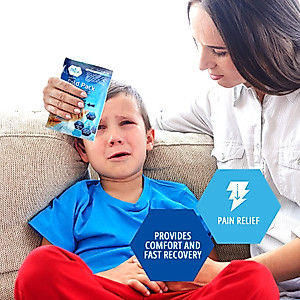 MED PRIDE Emergency Ice Packs 6-Pack, First Aid Instant Cold Pack for Pain Relief, Disposable 5''x 6'' Ice Pack for First Aid Kit, No Freezer Needed