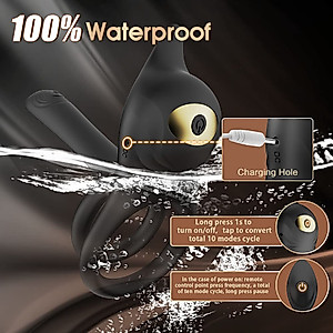 Vibrating Cock Ring Adult Sex Toys for Men, 3 in 1 Penis Ring Vibrator with 10 Vibration Modes G-Spot & Clitoral Stimulator, Silicone Couples Sex Toy Adult Sex Toys Vibrators for Men Women