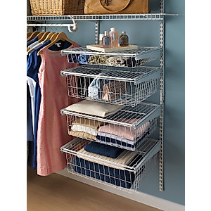 ClosetMaid 2815 ShelfTrack 4 Drawer Kit , White